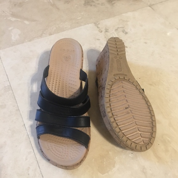 CROCS | Shoes | Womens Crocs Strapless Sandals | Poshmark